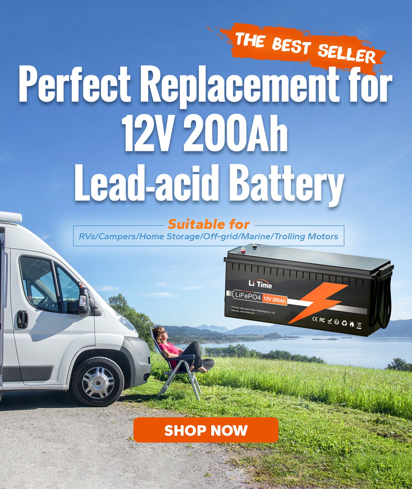 LiTime - Best LiFePO4 Lithium Solar Batteries | LiTime-AU